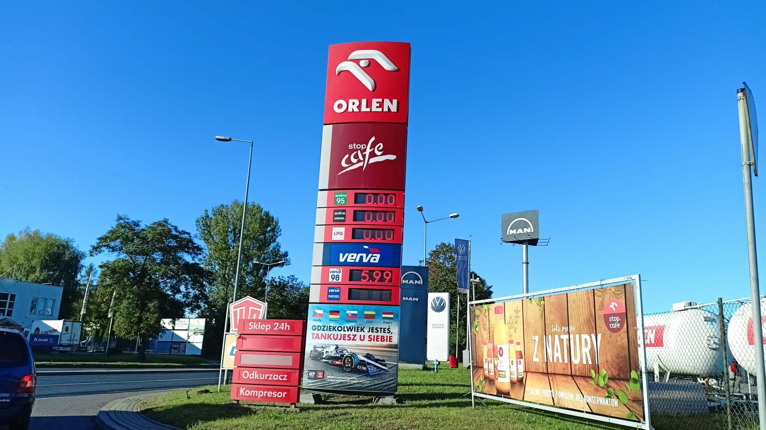 Gorzów. Awarie dystrybutorów na stacjach Orlen