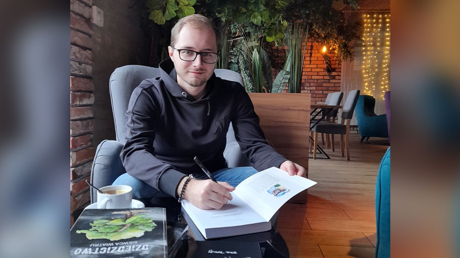 Spotkaj się z młodym autorem książek w Jazz Clubie pod Filarami Spotkaj się z młodym autorem książek w Jazz Clubie pod Filarami